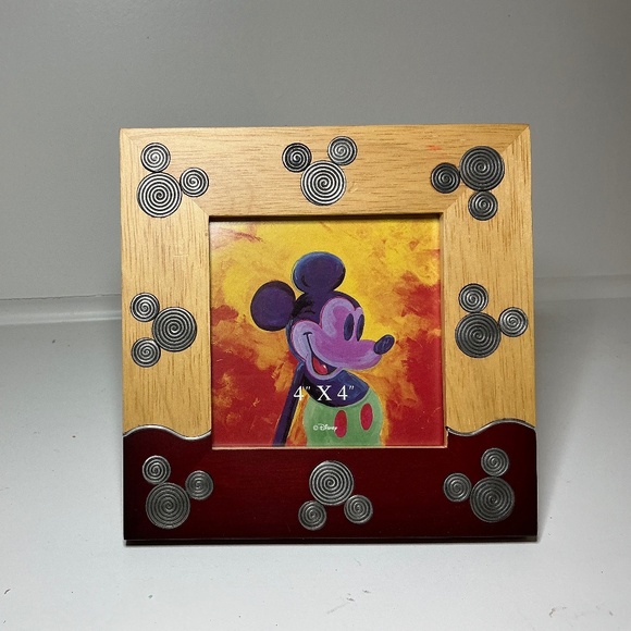 Disney | Accents | Disney Mickey Mouse Photo Frame | Poshmark